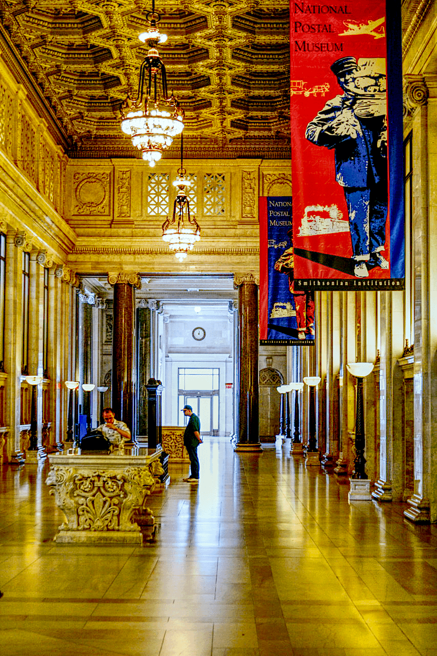 Visiting the Smithsonian National Postal Museum next to Union Station ...